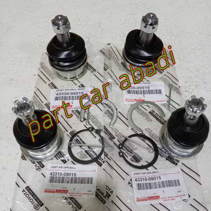 Ball Joint 1Set /4Pc Bagian Atas2,Dan Bawah2 Asli Hilux Innova Fortuner ...