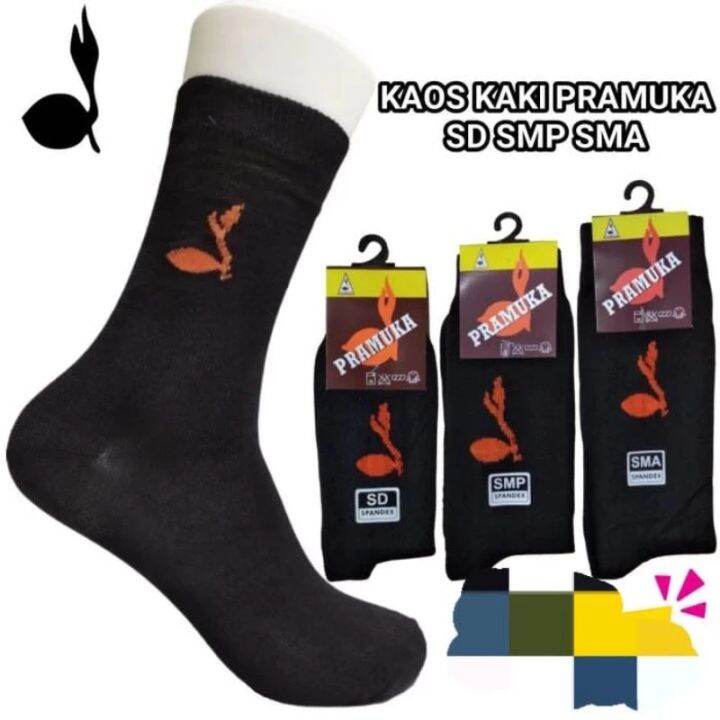 kaos kaki pramuka tunas anak sd smp sma / kaos kaki logo tunas pramuka panjang anak sd smp sma ...