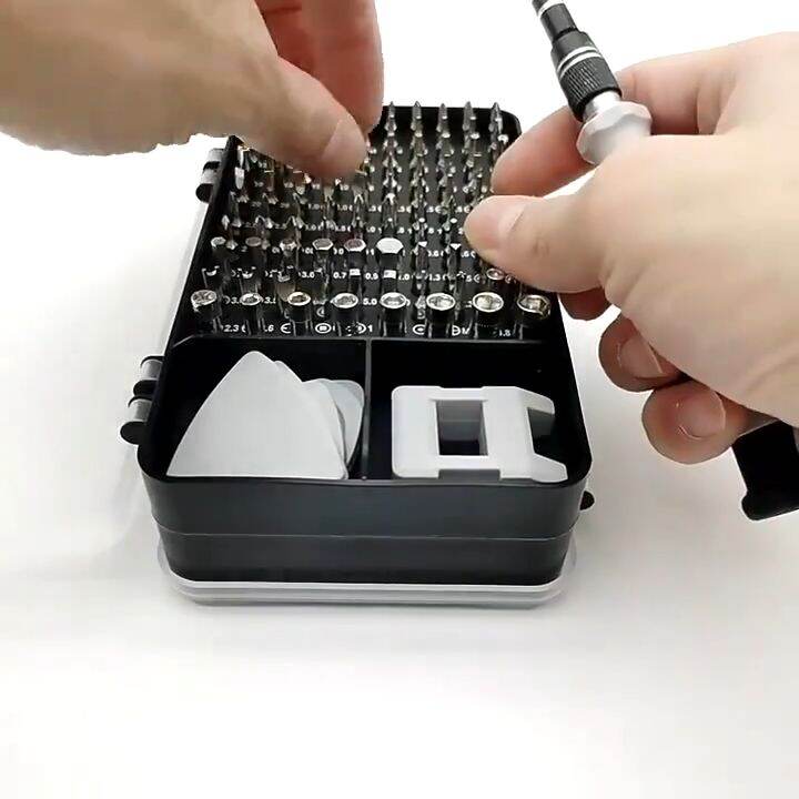 Obeng HP Full Set 115 in 1 Multifungsi / Obeng 115 in 1 HP Full Set ...