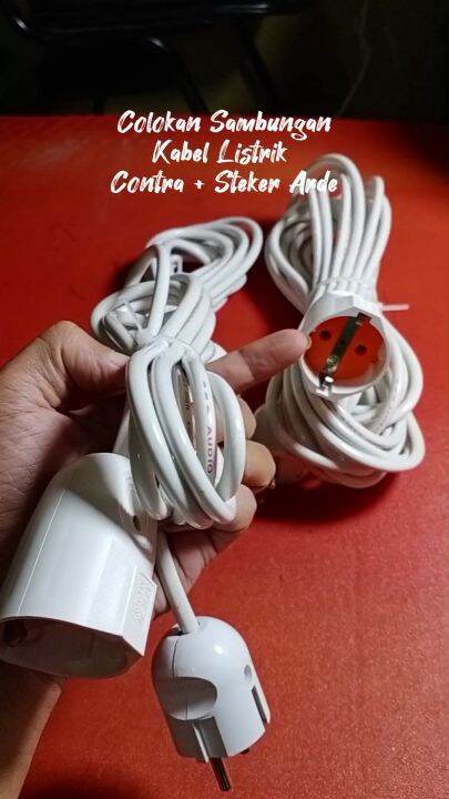 Kabel Sambungan Listrik Extension MATSUI Panjang Kabel 10 Meter ...