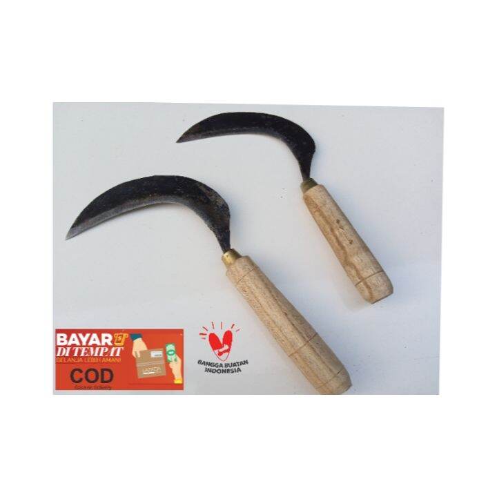 Sabit Rumput Super tajam/Arit Padi/sabit berkebun ukuran kecil 1 pcs ...