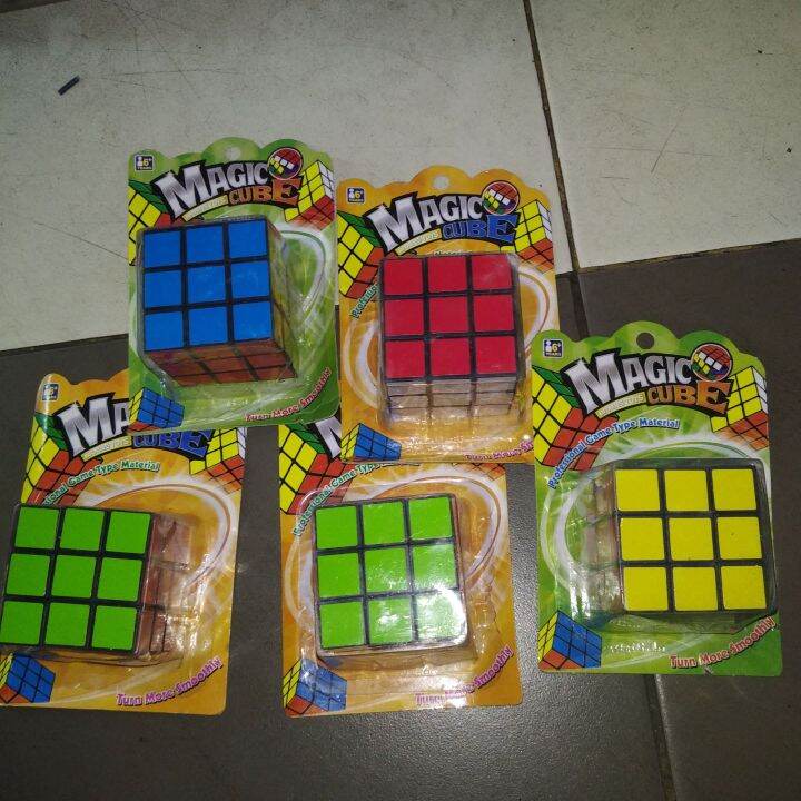 Mainan Anak Rubix Warna / Rubik Edukasi 5x5cm SNI | Lazada Indonesia