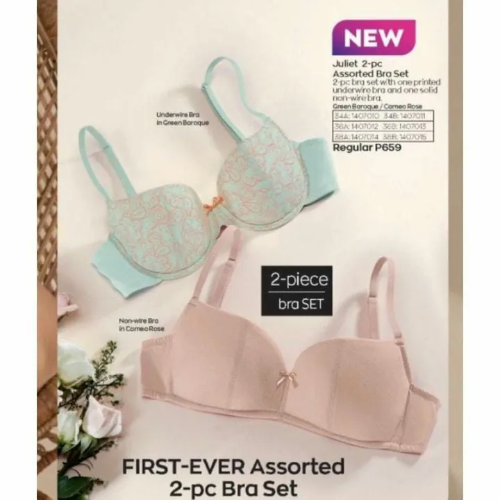 AVON JULIET 2PIECE ASSORTED BRA SET | Lazada PH