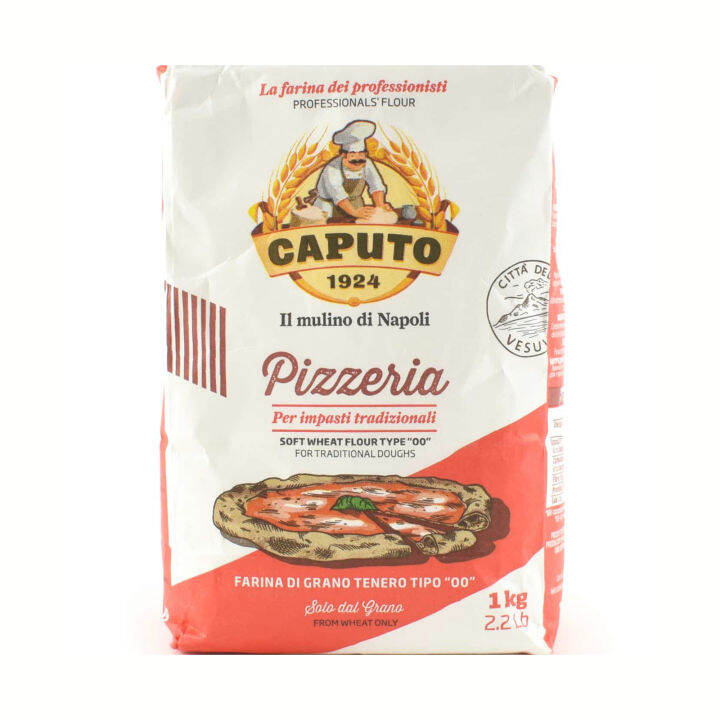 Caputo soft wheat flour Type 00 for traditional doughts 1 Kg. แป้งทำ ...