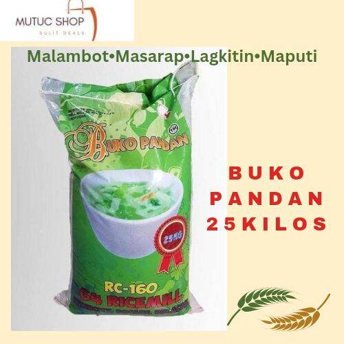 25 Kilos Buko Pandan Rice | Lazada PH