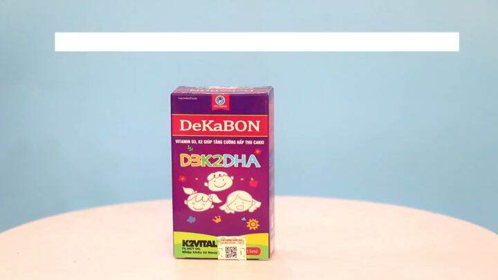 Combo 2 lọ D3K2 DHA Dekabon - Hỗ trợ bé tăng trưởng chiều cao và trí ...