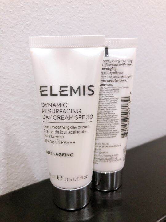 🌿 ELEMIS Dynamic Resurfacing Day Cream SPF 30 15ml. | Lazada.co.th