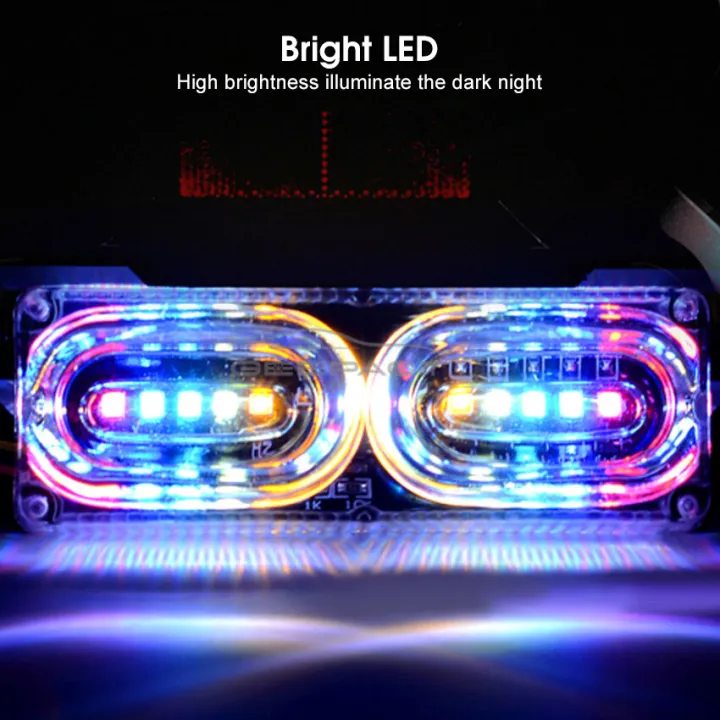 Geepact Motorcycle tail light Motorcycle Strobe Brake Lamp LED Flash ...