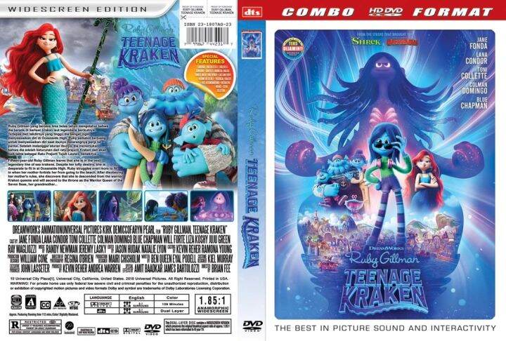 DVD FILM ANIMASI RUBY GILLMAN TEENAGE KRAKEN (2023) | Lazada Indonesia