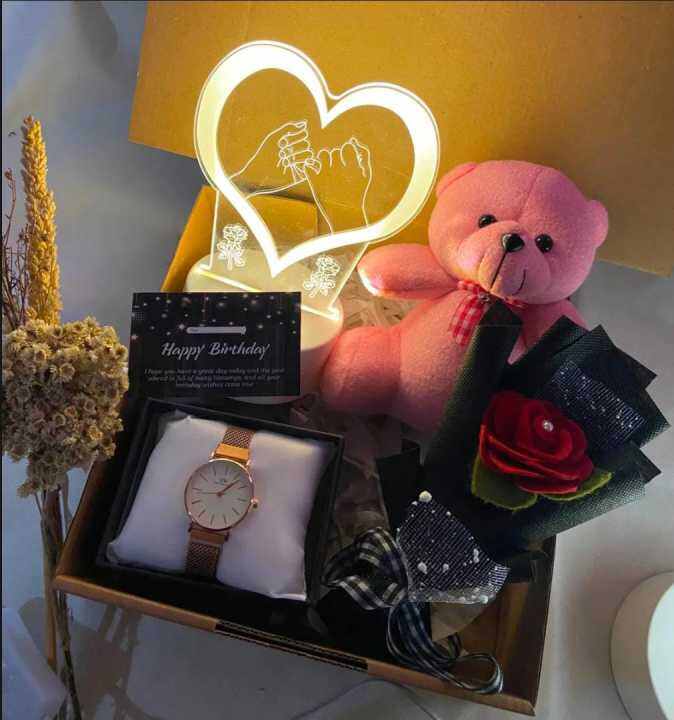 Hadiah untuk cewek Ulang tahun/ Aniversary / wisuda kado Ulang tahun satu paket lengkap komplit ...