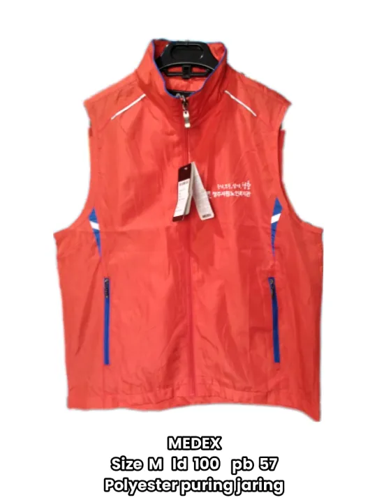 Rompi parasut pria/Rompi olahraga pria/Rompi outdoor pria | Lazada ...