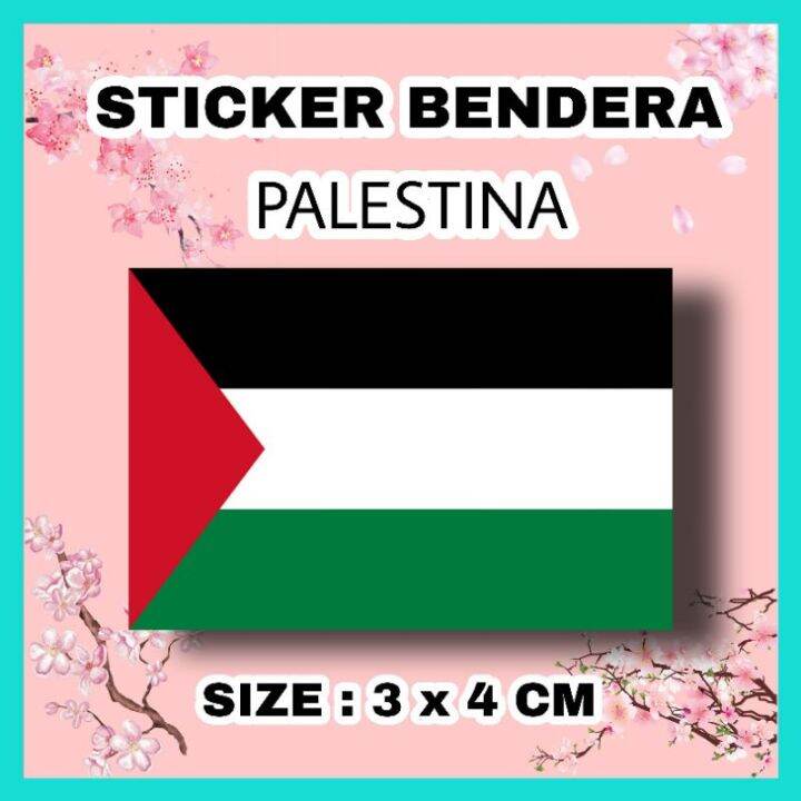 STICKER PIPI BENDERA PALESTINA | Lazada Indonesia