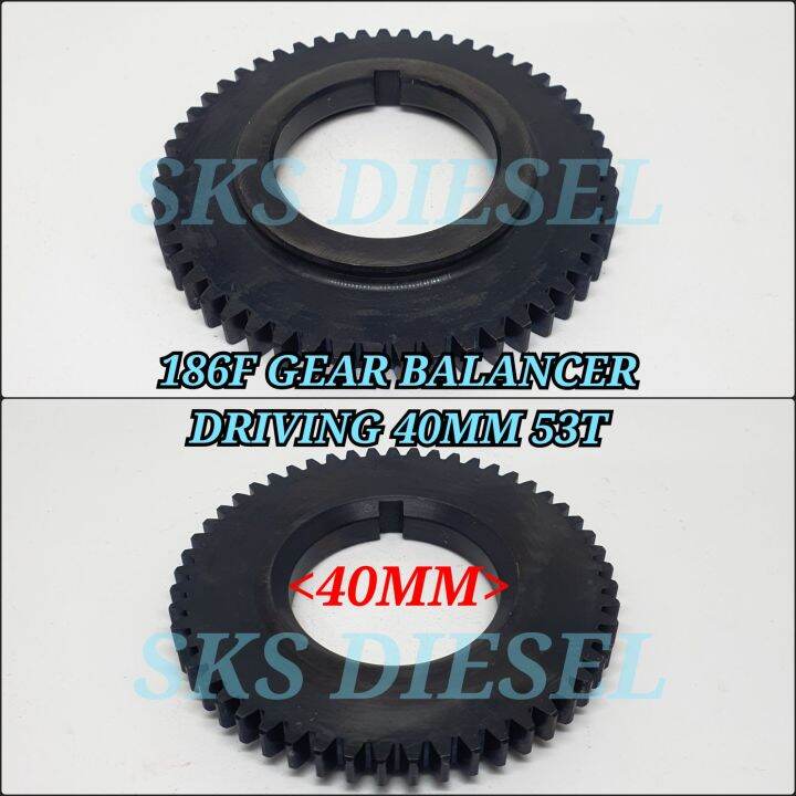 186F 188F 192F 186FA 192FA GEAR BALANCER DRIVING GIGI MESIN DIESEL ...