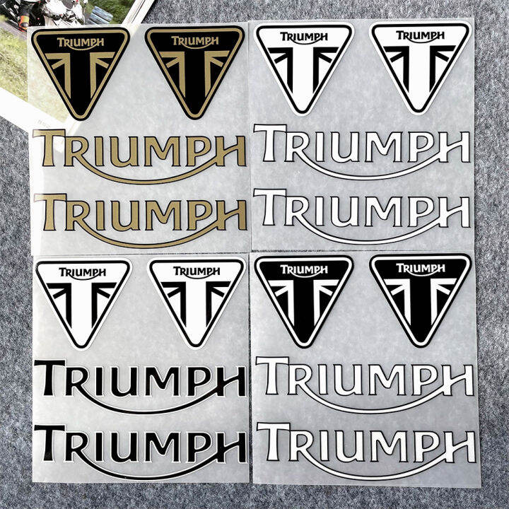 Triumph Bobber คู่บนท้องถนน TRIUMPH สติ๊กเกอร์สัญลักษณ์มอเตอร์ไซค์หัวรถ ...