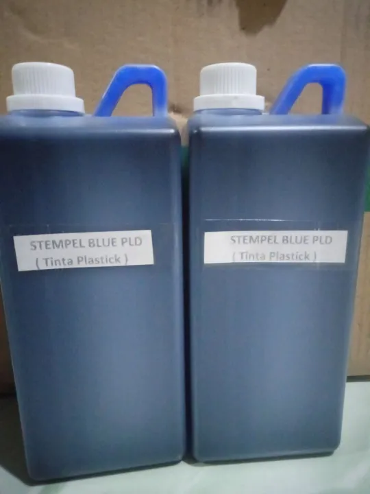 Tinta stempel permanen plastik, isi 1 Liter | Lazada Indonesia