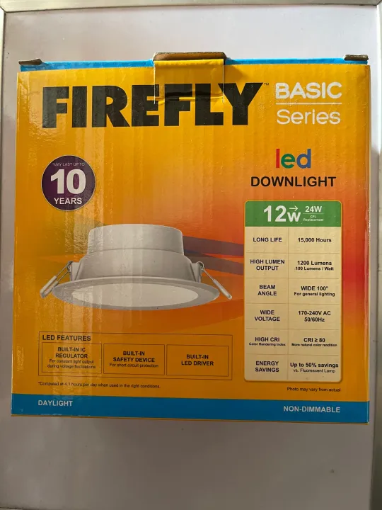 Firefly Led downlight 5W 7w 9w 12 w | Lazada PH