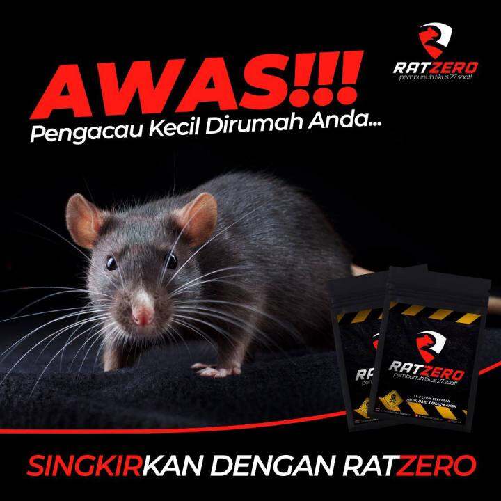 Racun Tikus Rat Zero Ubat Tikus Rat Killer | Lazada