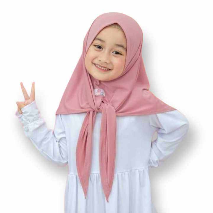 Hijab Segitiga Instant Anak / Hijab Instant Anak TERBARU | Lazada Indonesia