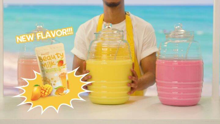 Dear Face Beauty Milk Premium Japanese Sweet Mango Antioxidant Drink ...