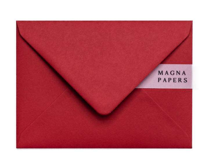plain cherry red envelope for 5R size invitation | Lazada PH