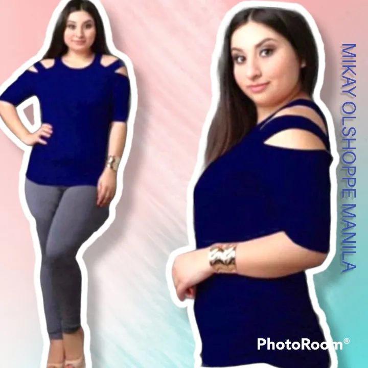 PLUS SIZE 2-STRAP BAKUNA TOP FREESIZE FIT LARGE UP TO XXL | Lazada PH