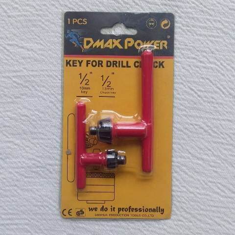 Kunci Bor Isi 2 Dmax Power Drill Chuck Key - Pembuka Mata Bor | Lazada ...