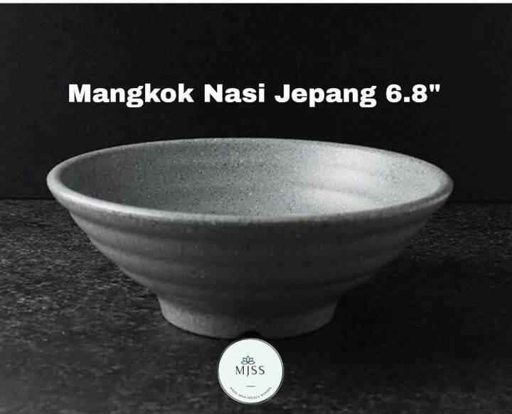 Mangkok Nasi Jepang / Mangkok Salad / Mangkok Motif Batu / Mangkok ...