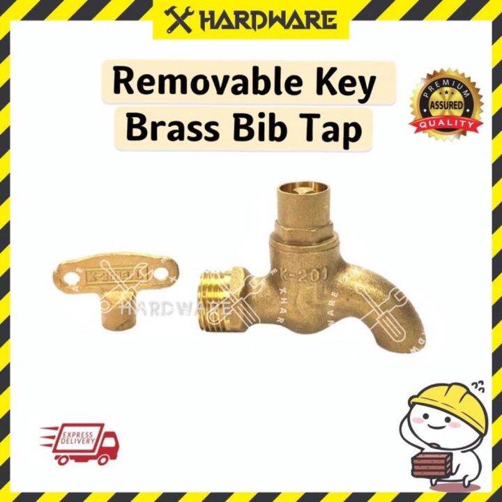 1/2 inch Removable key brass water tap/Water tap with key/T handle key ...