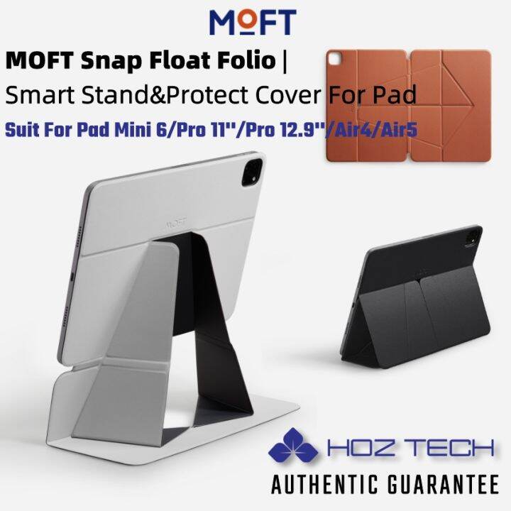 MOFT Snap Float Folio แผ่นแม่เหล็กและขาตั้งแม่เหล็ก Friendly แท็บเล็ตฐานตั้งโต๊ะชุดสำหรับ Mini6 ...