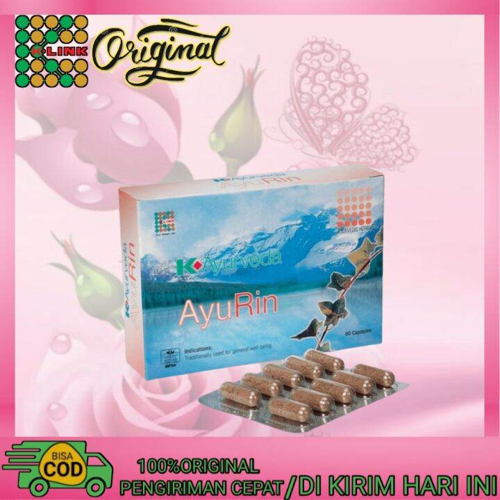 AYUR VEDA AYU RIN PLUS 30 KAPSUL K-LINK,INFEKSI KANDUNGAN KEMIH ...