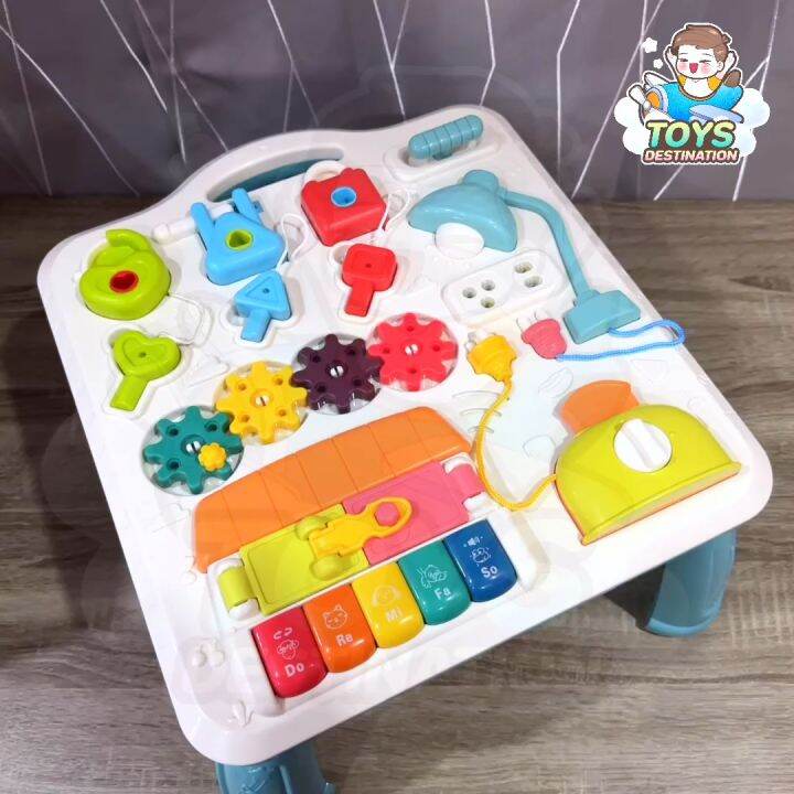 พร้อมส่งในไทย โต๊ะกิจกรรม Busy Board / Busy Table / โต๊ะกิจกรรมเด็ก ของ ...