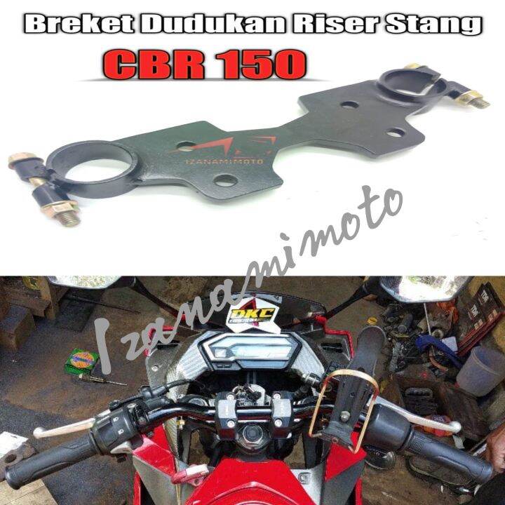 BRECKET RAISER STANG CBR 150R BRACKET DUDUKAN RISER STANG CBR 150 ...