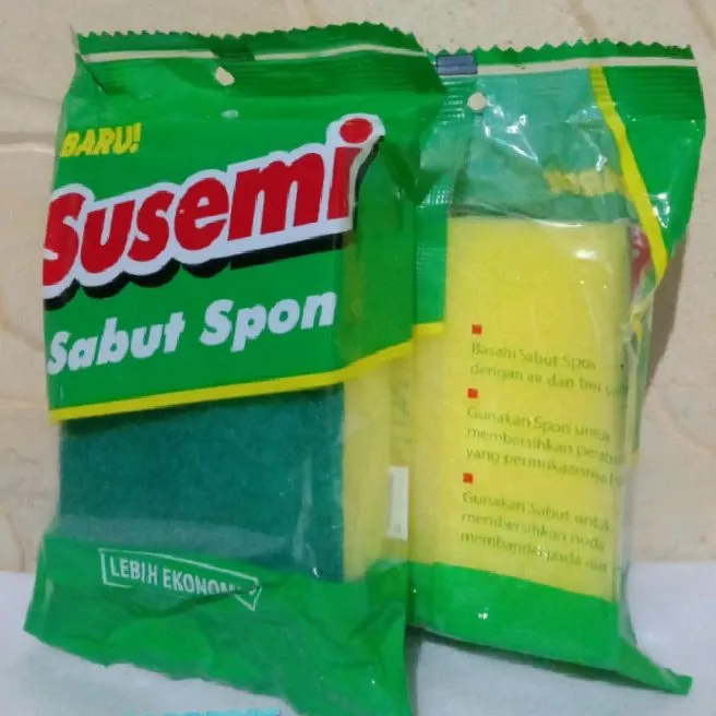 Sabut Spon Cuci piring SUSEMI | Lazada Indonesia