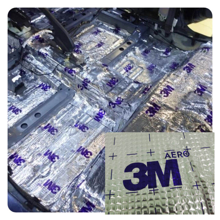 SOUND PROOFING 3M AERO+ (TAHAN PANAS 150'C) 3M SOUND DAMPING | Lazada