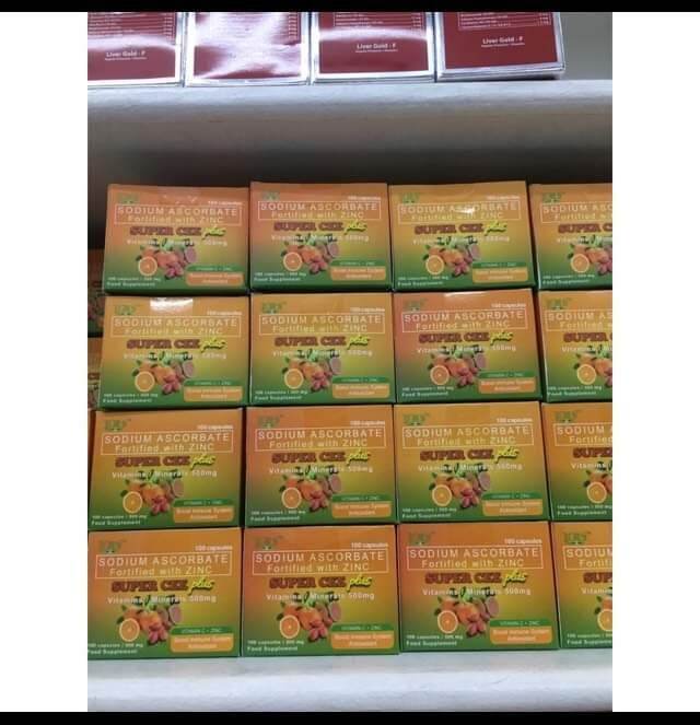 ( Vitamin C ) Sodium Ascorbate Fortified with Zinc "SUPER CEE PLUS ...