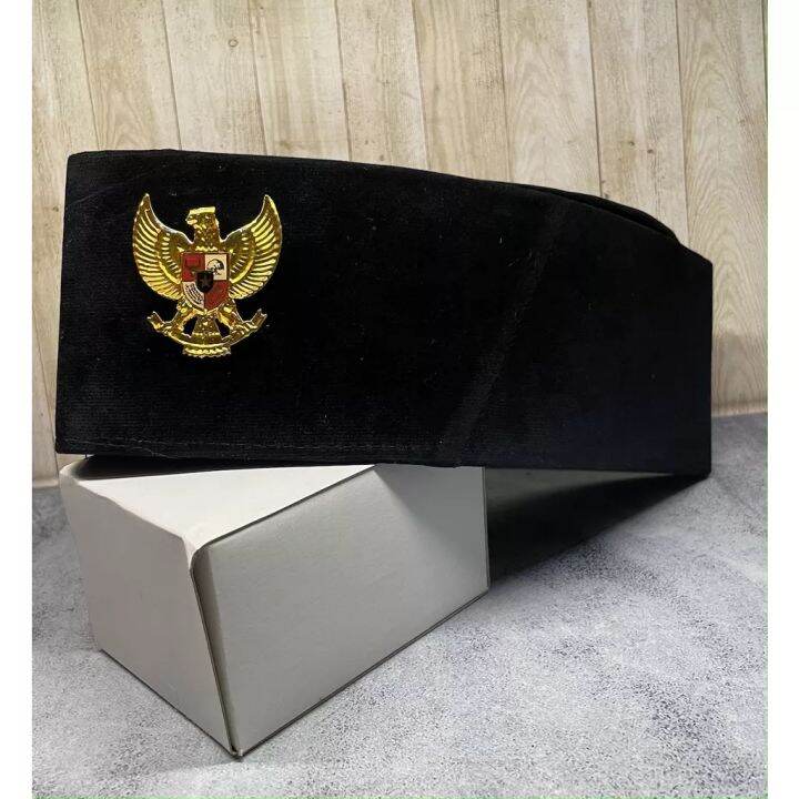 Peci Paskibra Pria / Peci Pria / Peci Upacara Pria | Lazada Indonesia