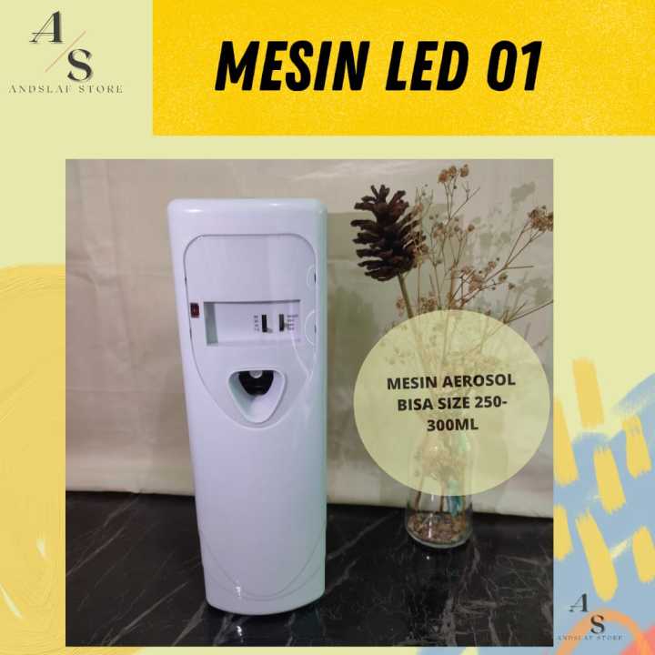 Mesin Dispenser Otomatis Pengharum Ruangan LED 01 Glade Stella Calmic Cocok | Lazada Indonesia