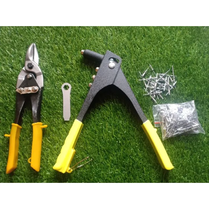 Gunting Holo, Tang Rivet & Paku Rivet 100pcs (Kode 435) - Gunting Baja ...