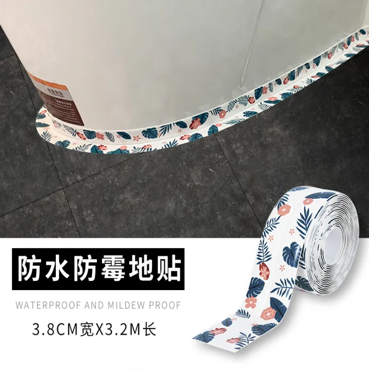 Toilet Edge Waterproof Paste Mildew-Proof Stickers Toilet Fissure ...