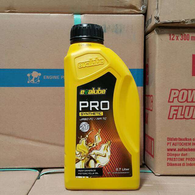 OLI OIL SHAMPING MOTOR 2 TAK EVALUBE 2T PRO SYTENTIC LOW SMOKE 700ML ...