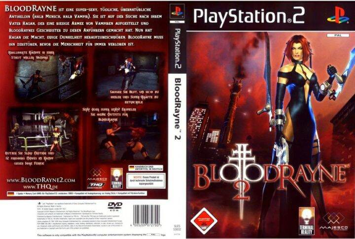 PS2 CD DVD GAMES (BloodRayne 2) | Lazada