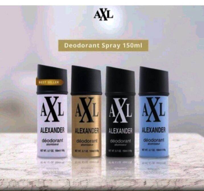 AXL ALEXANDER DEODORANT ORIGINAL 150ML | Lazada Indonesia