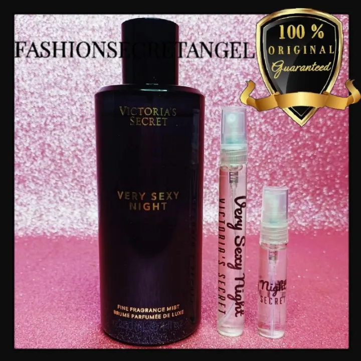 ☑️ Cod Decant Very Sexy Night Fragrance Mist By Victorias Secret