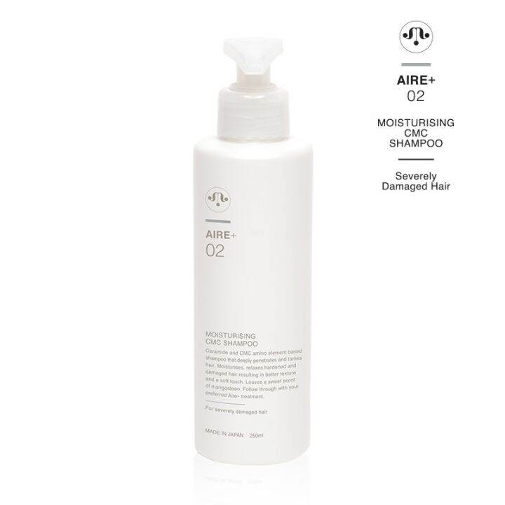 Mucota Aire+ 02 Moisturising CMC Shampoo 250ml | Lazada