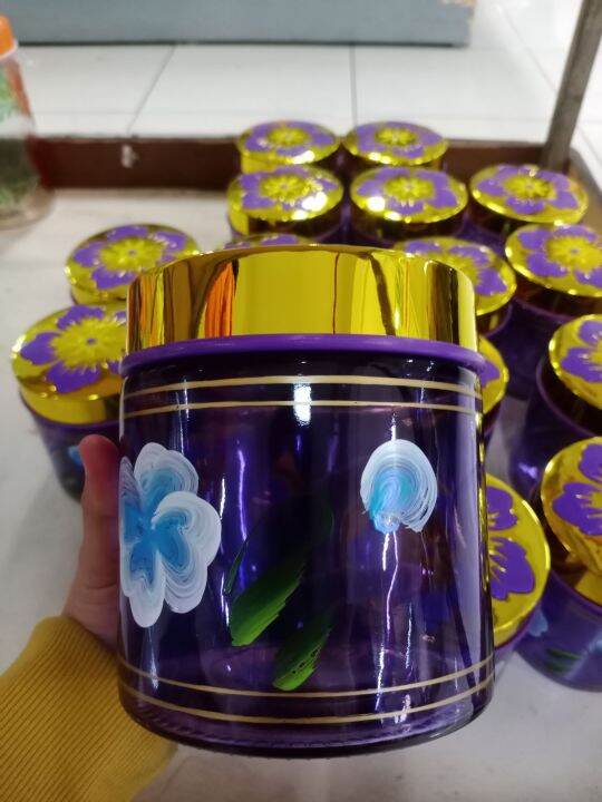 Gelok Kue Ungu Motif 1 | Lazada Indonesia