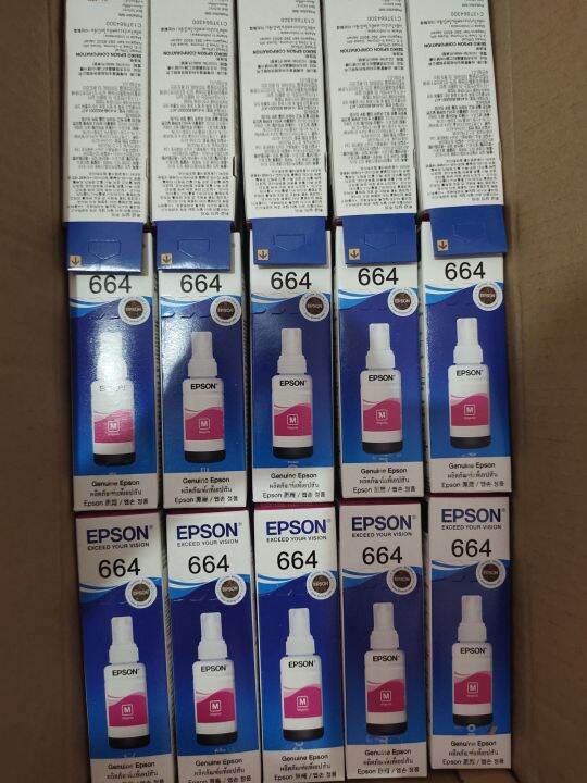 GENUINE INK 664 MAGENTA 60PCS | Lazada PH