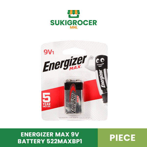 Energizer Max 9V Battery 522Maxbp1 | Lazada PH