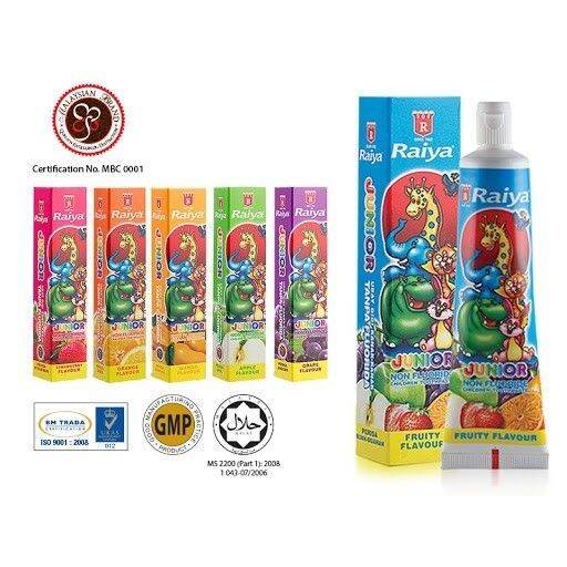 🔥Hot Hot Hot🔥RAIYA Junior Toothpaste 2 in 1 75g / Ubat Gigi Kanak-kanak ...
