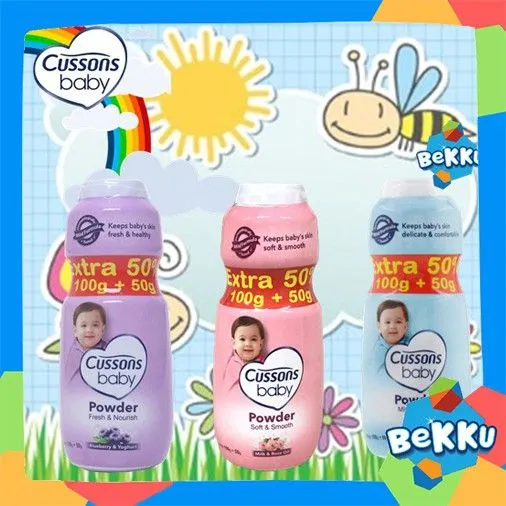 BPOM - Cussons Baby Powder 100gr + 50gr / Bedak Bayi Cusson | Lazada ...