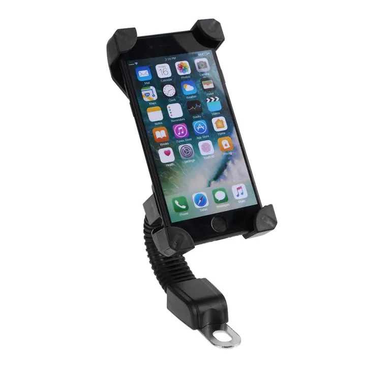Motorcycle Phone Holder Motor Mount 3.5 Inches To 6.5 Inches | Lazada PH